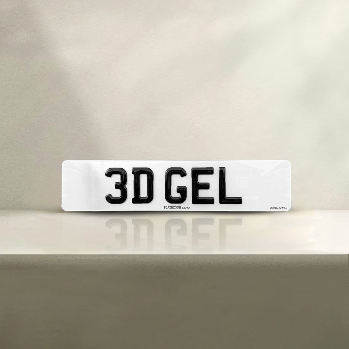 3D Gel Number Plate Customised Stylish Designs | Build & Buy Online