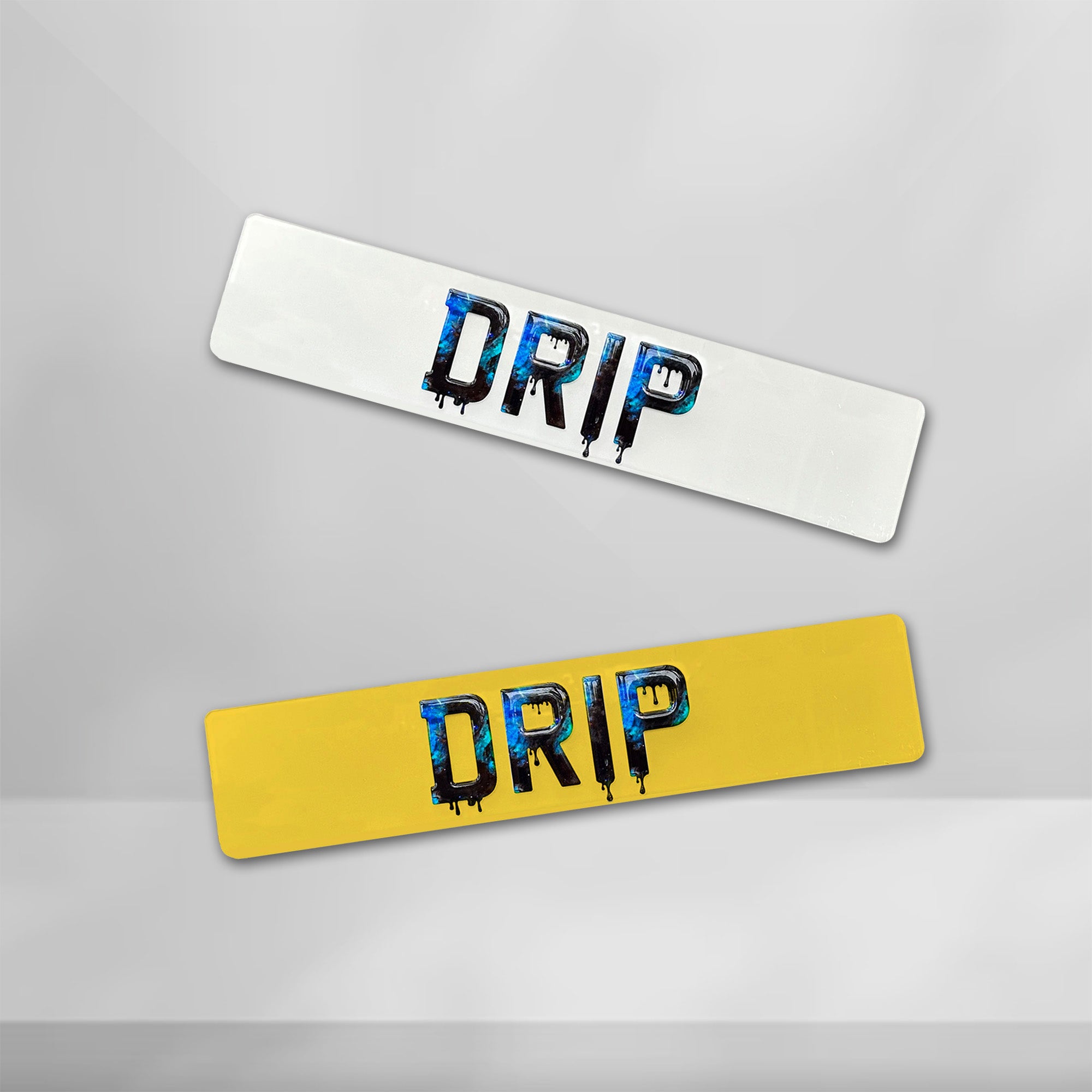 Drip Moonlight Gel Number Plate
