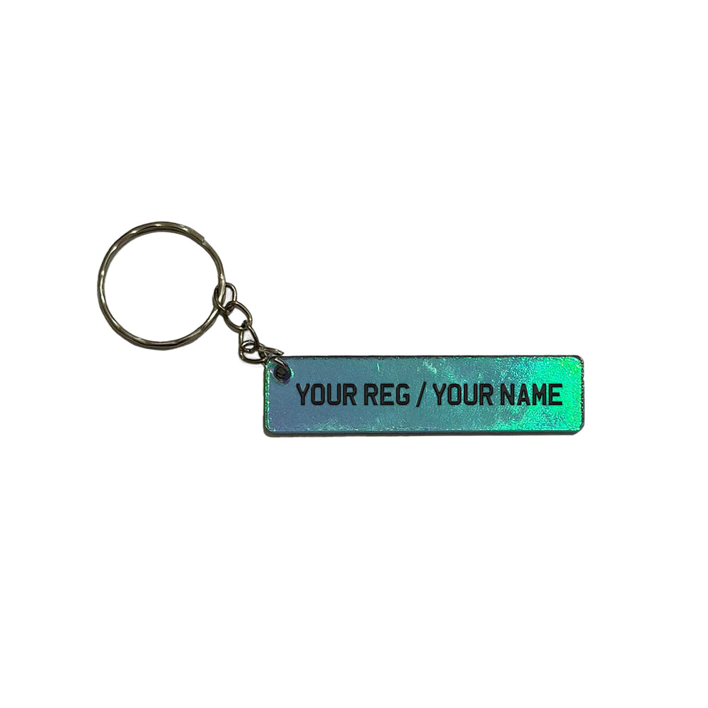 Plate Keyrings | Number Plate Keyring Personalised